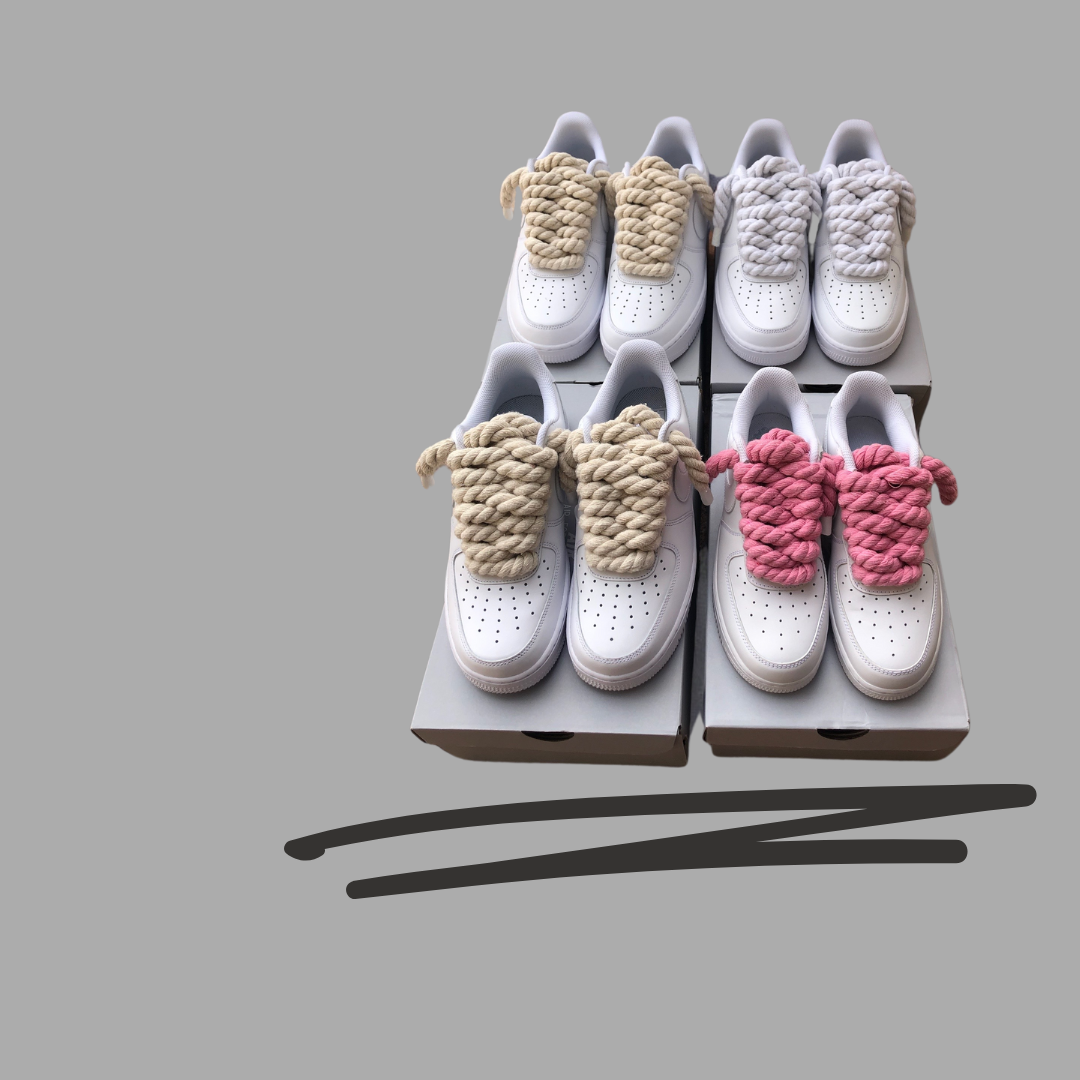 Kosmo studio, galaxy of rope laces.